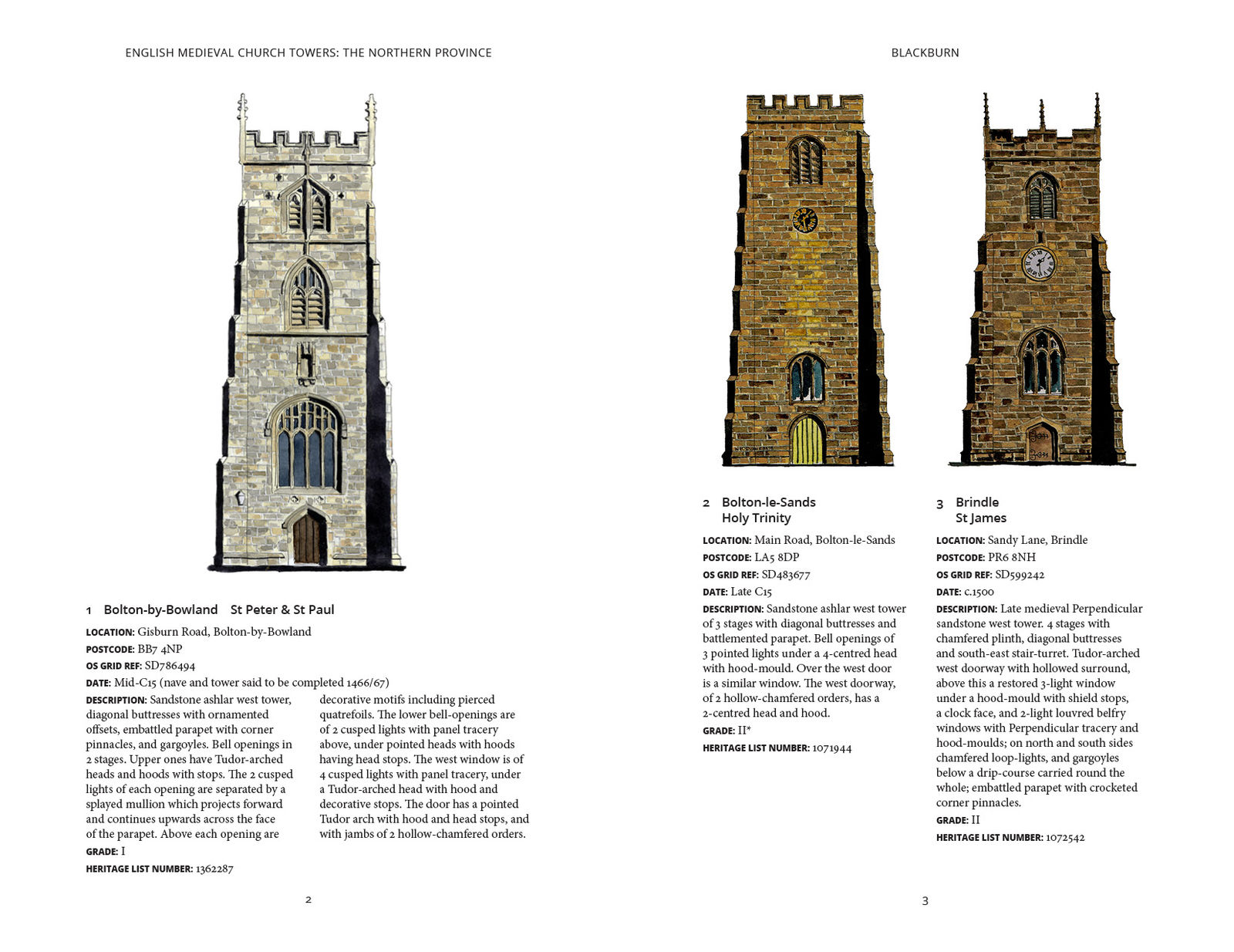 BBR Design » Book design » English Medieval Church Towers